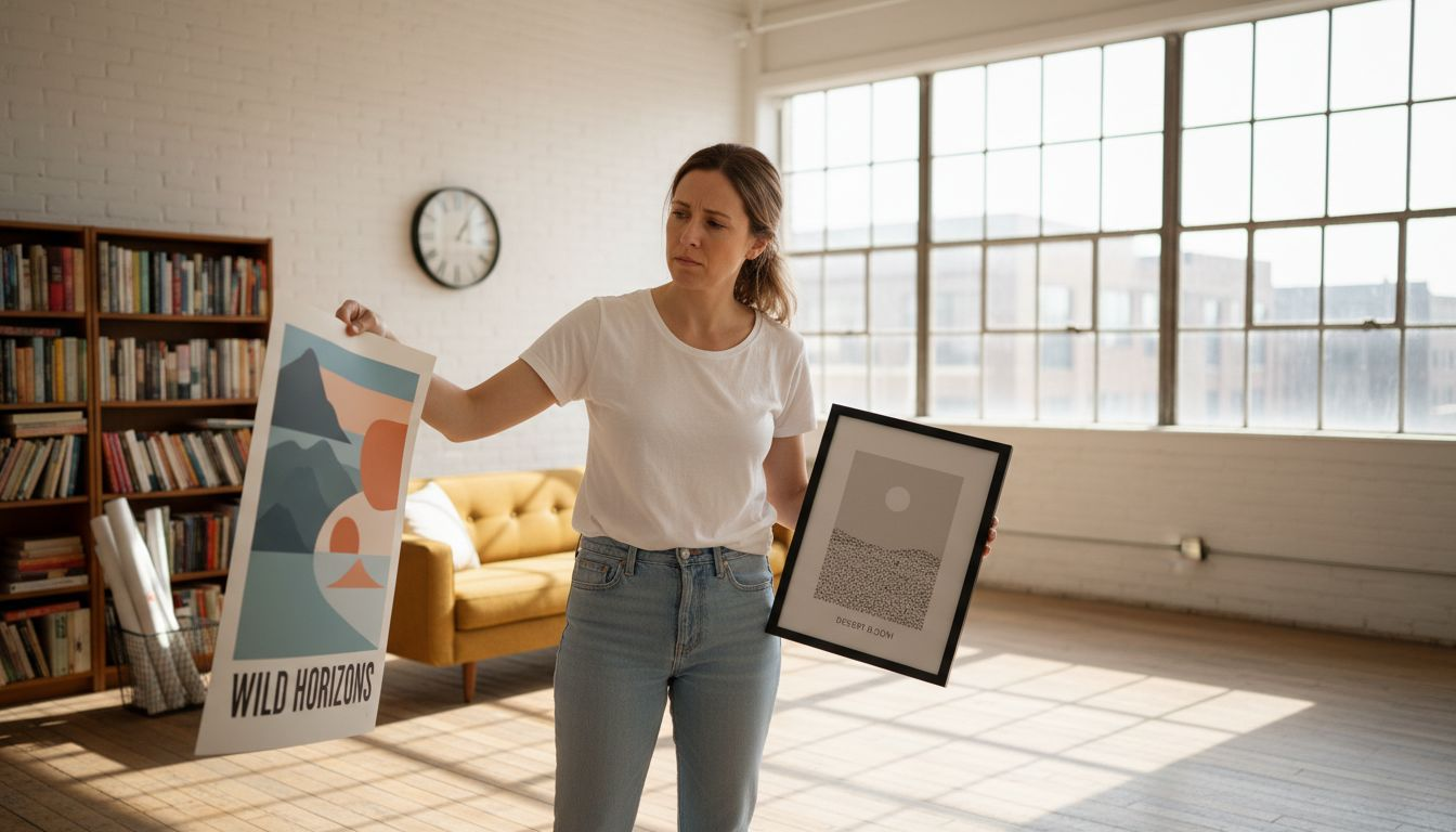 Posters vs. Prints: Choosing the Right Wall Art