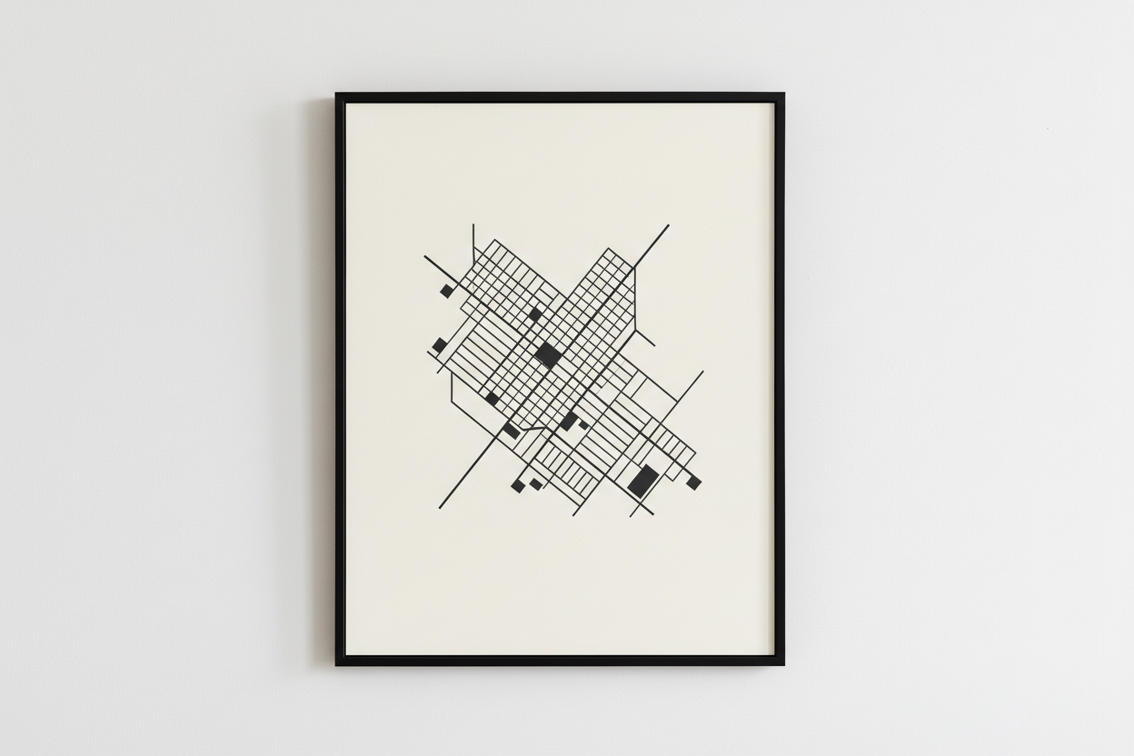 Street Map Posters: Meaningful Custom Gifts for Anniversaries